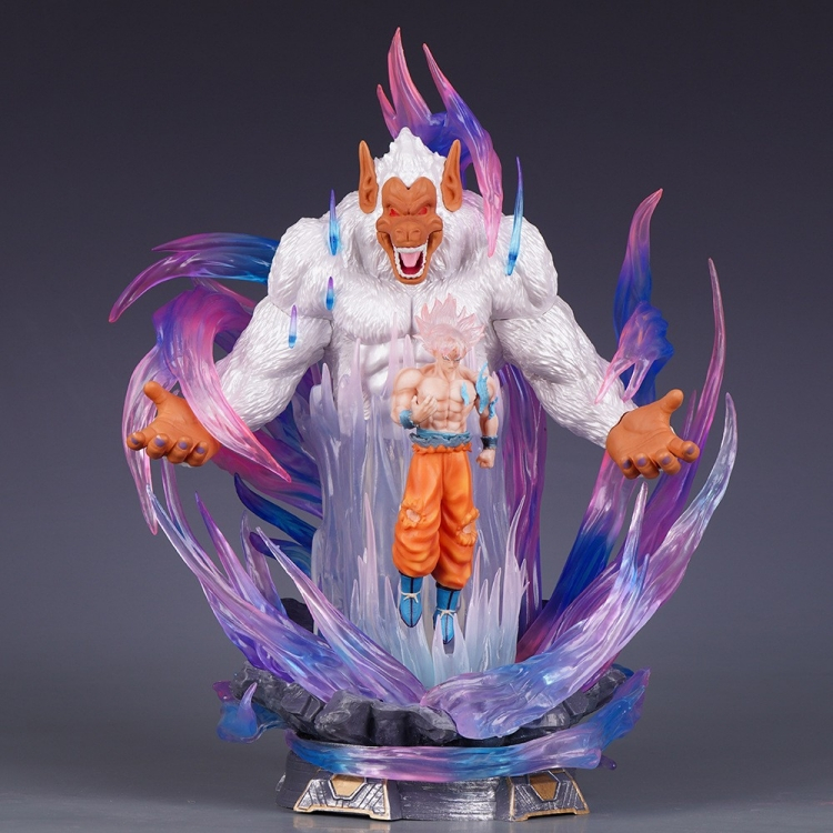 Dragon Ball Super Saiyan ULTRA INSTINCT GOKU with Ape PVC Statue Copy ...