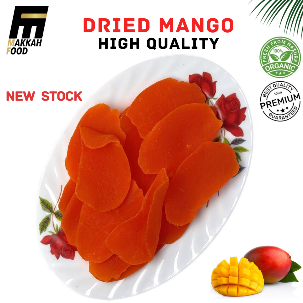 Mangga Kering Red Dried Mango Healthy food Dried Fruit Natural 100% ...