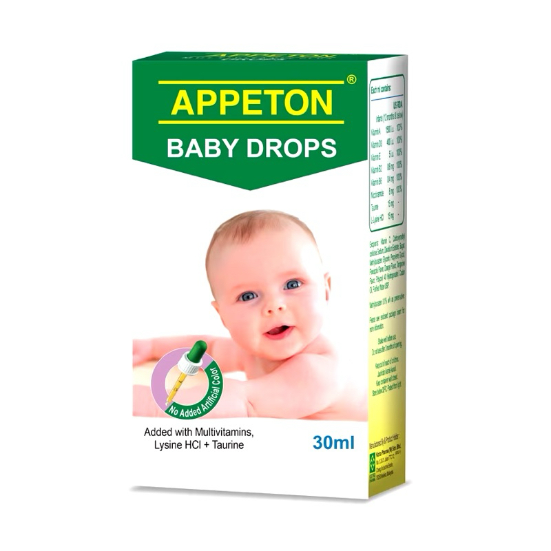 Appeton Baby Drops 30ml | Shopee Philippines