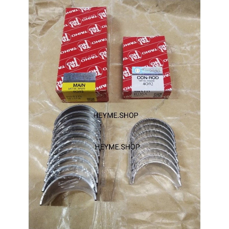 TAIHO JAPAN Engine Main Bearing Con Rod Bearing Proton Wira Satria 1.6 ...