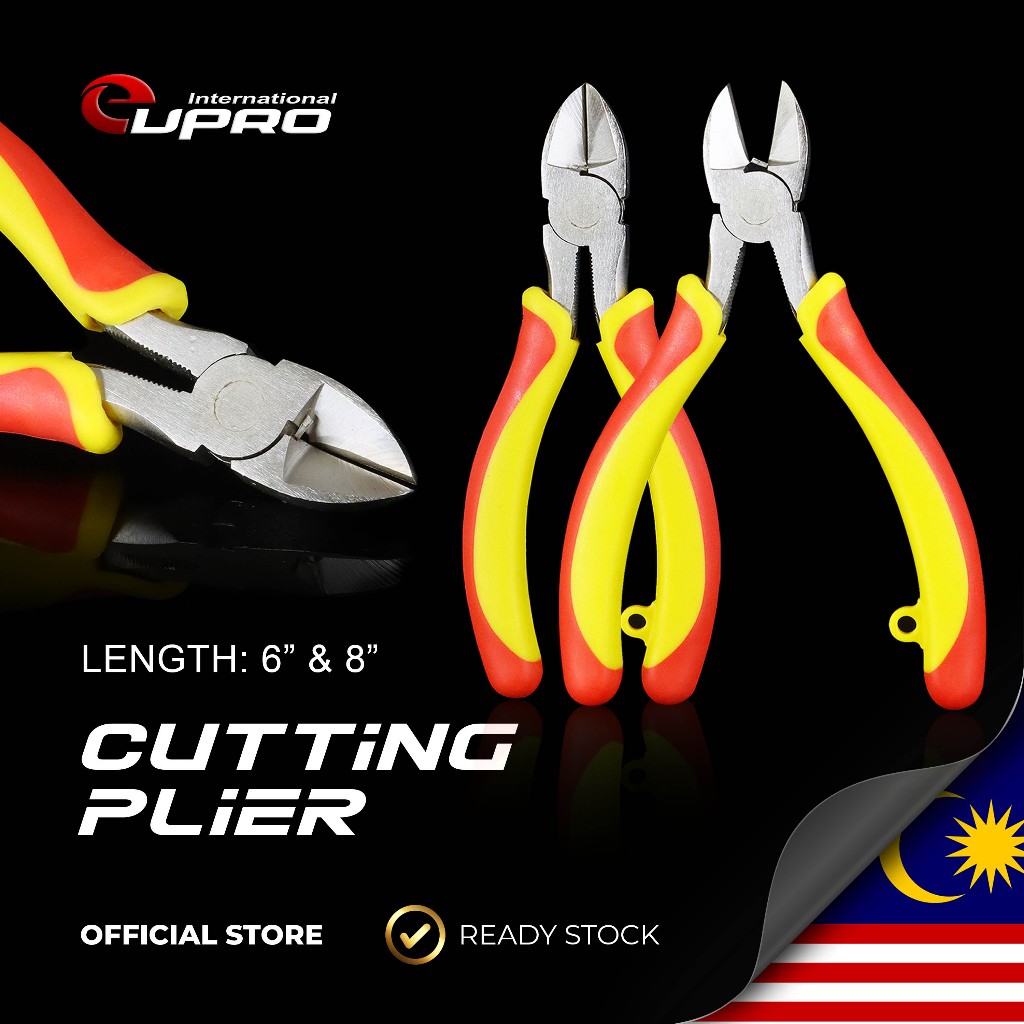 Eupro Cutting Plier (FP3012) 6" 8" | Shopee Philippines