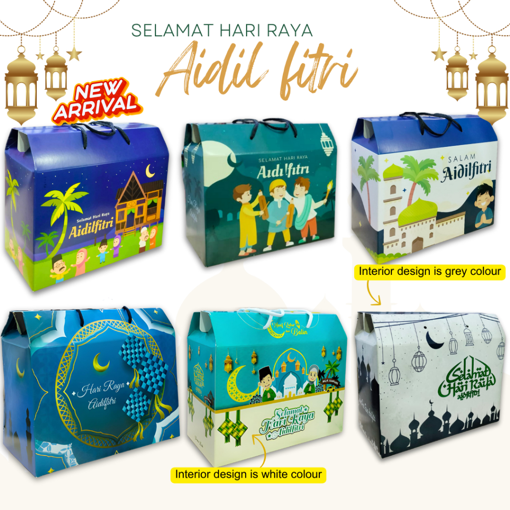 ( 2025 ) Hari Raya Box Hari Raya Box Handle Box Hari Raya Aidilfitri ...