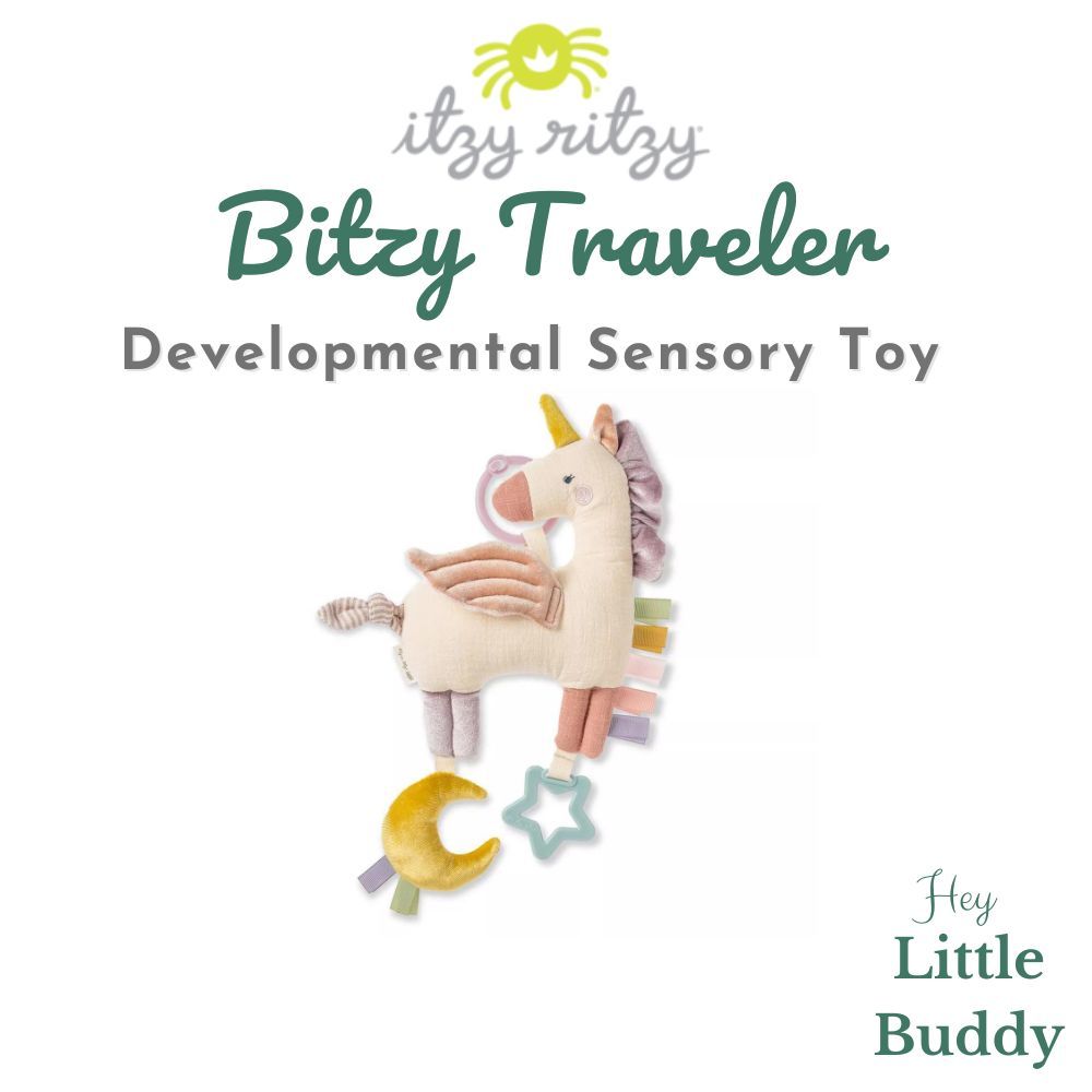 Itzy Ritzy Bitzy Traveler Developmental Sensory Toy Learning Pegasus ...