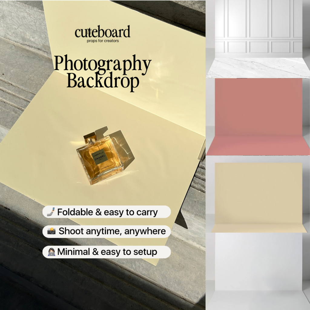 Cuteboard Photography Foldable Backdrop Board/ Photography Board ...
