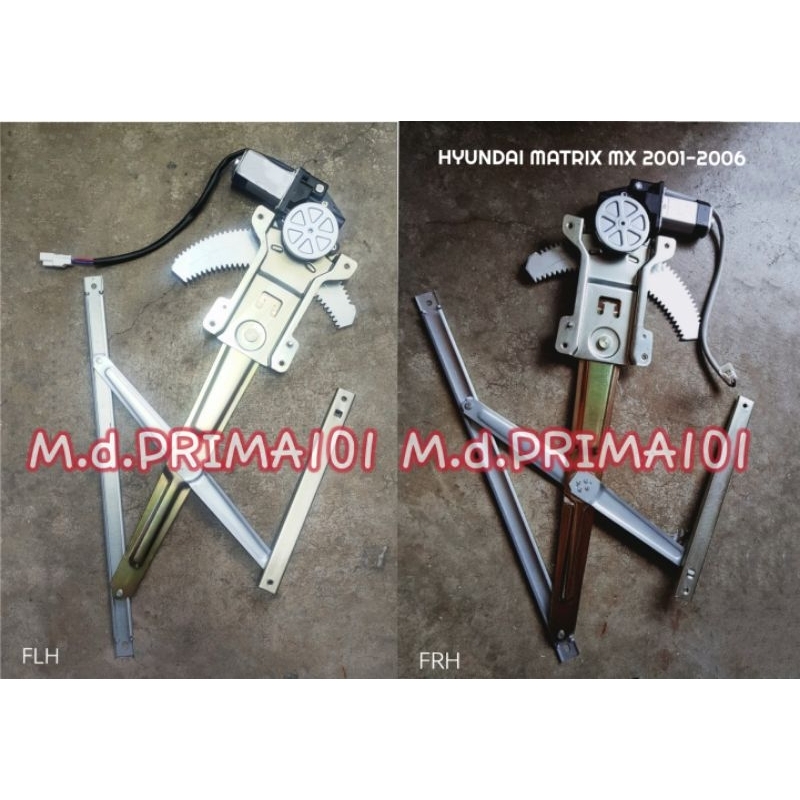 HYUNDAI MATRIX MX 2001-2006 DOOR WINDOW GEAR / REGULATOR | Shopee ...