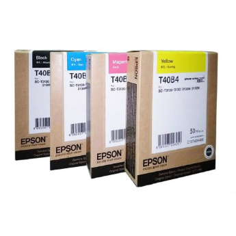 Epson T40B UltraChrome XD2 Pigment Ink for SureColor SC-T5130, SC-T3130 ...