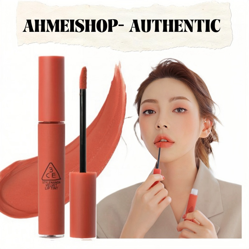 3CE Velvet Lip Tint ThinK Again / 4g | Shopee Philippines