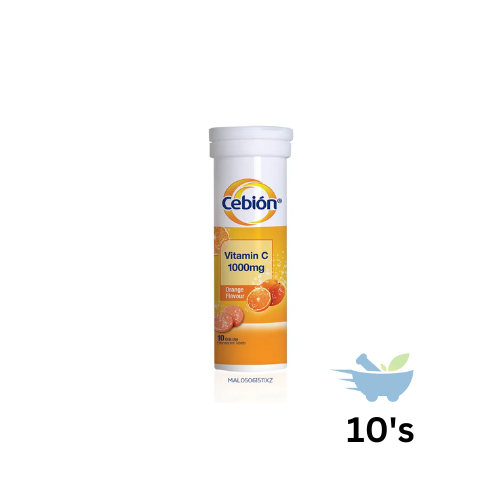 Cebion Effervescent C 1000mg + Orange 10s | Shopee Philippines