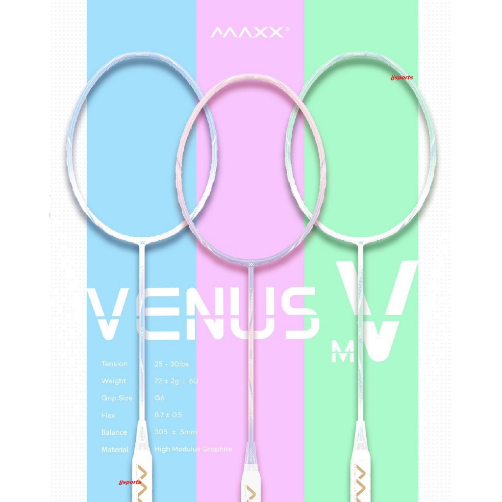 MAXX Racket VENUS M V New | Shopee Philippines