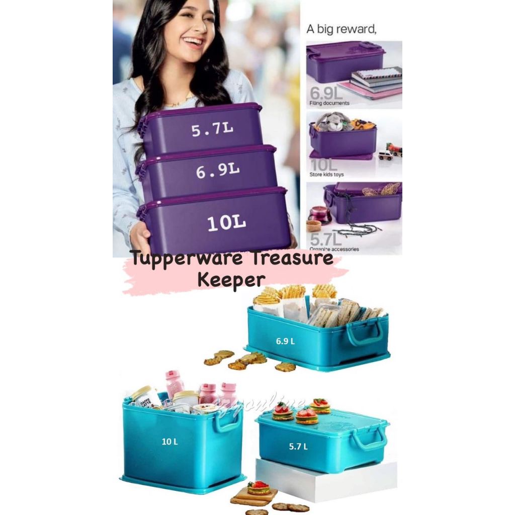 72063* Tupperware Treasure Keeper / Kimchi Keeper Tupperware ...