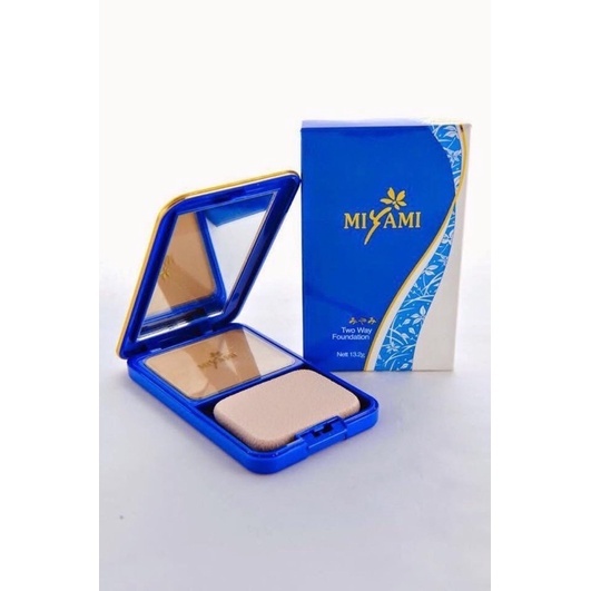 COSWAY BEDAK PADAT MIYAMI MIAMI COMPACT POWER TWO WAY FOUNDATION FROM ...