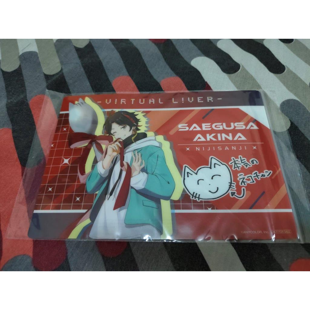 NIJISANJI VTUBER SAEGUSA AKINA A5 CLEAR POSTER FAMIMA LIMITED EDITION | Shopee Philippines