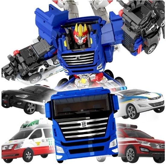 [RCL Toys] 5 IN 1 Hello Carbot Penta Storm Model Transformasi Robot ...