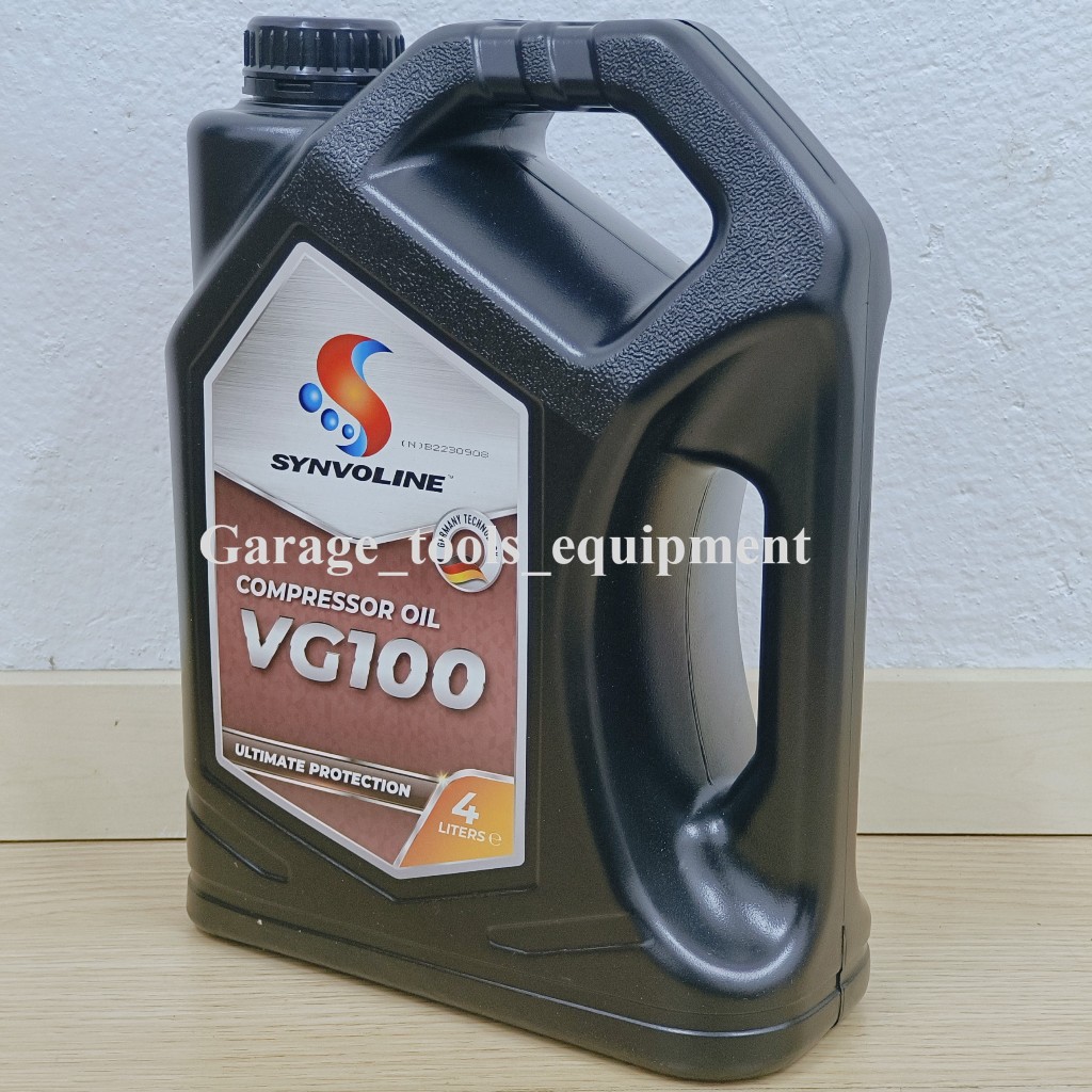 SYNVOLINE VG100 Air Compressor Oil 4L For 1HP To 5HP | Shopee Philippines