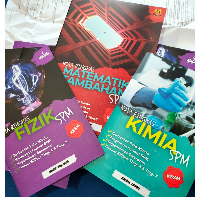 COMBO 3 Nota Ringkas AddMath , Fizik, Kimia SPM KSSM (BM/BI) | Shopee ...