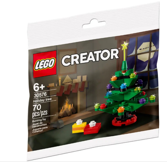 LEGO Polybag Creator Seasonal Christmas Tree Limited Edition | Shopee ...