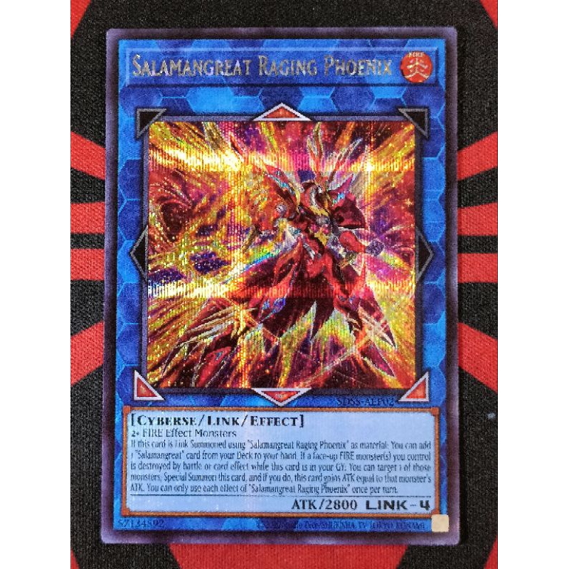 YUGIOH KONAMI TT02-AEA34 SDSS-AE048 SDSS-AEP02 Salamangreat Raging ...