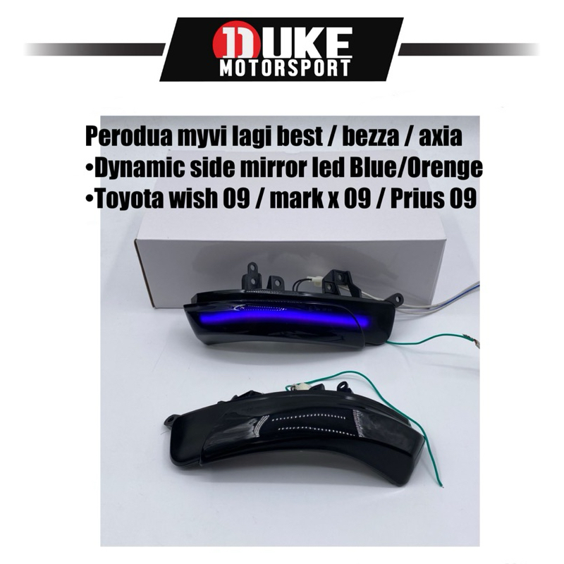 Perodua MYVI 12-17 AXIA BEZZA WISH PRIUS MARK X oem Side Mirror LED ...