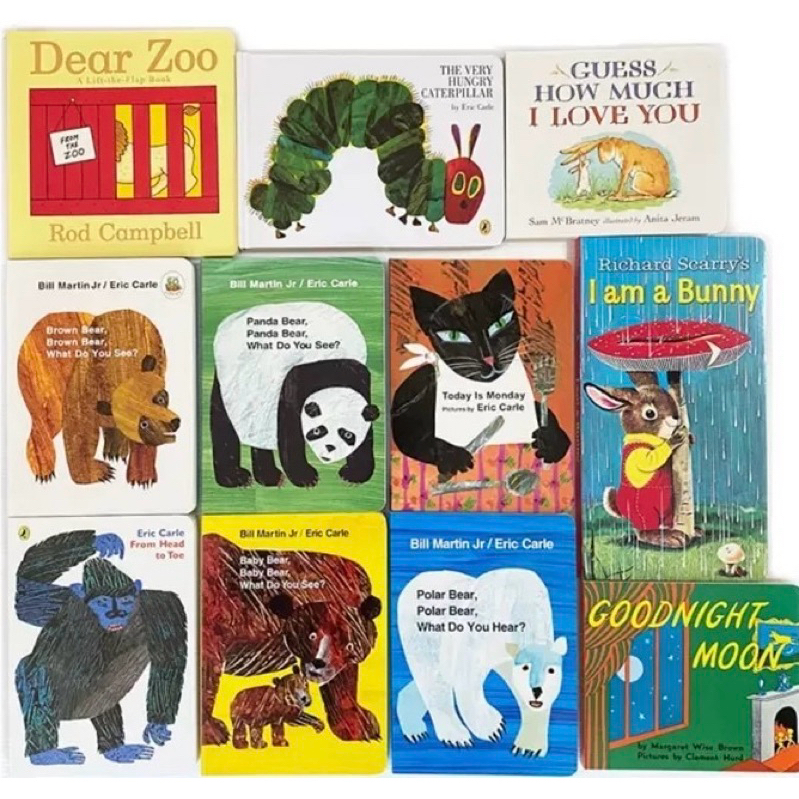 【MaryamBOOKS LIVE 11PM】 Very Hungry Caterpillar / Brown Bear Eric Carle ...