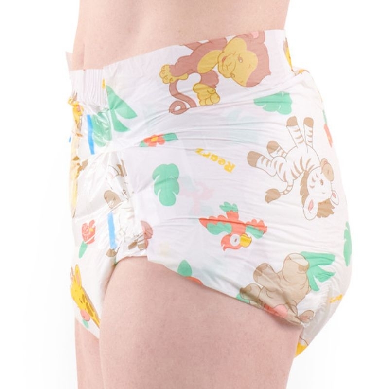ABDL Mega Safari Cute Diapers 3 Pcs M size | Shopee Philippines