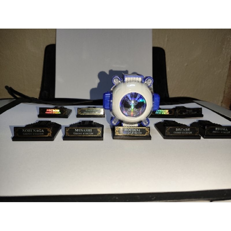 Dx stand and name label eyeconkamen rider ghost eyecon | Shopee Philippines