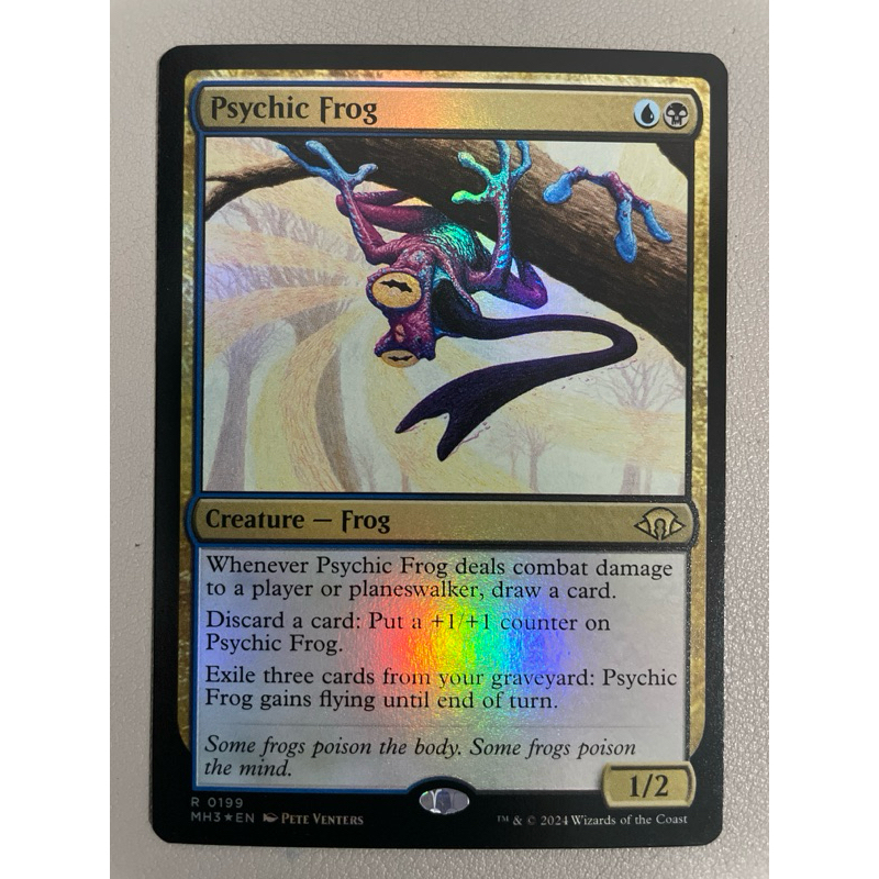 MTG:Modern Horizons 3 (MH3) R0199 - Psychic Frog (Foil) | Shopee ...