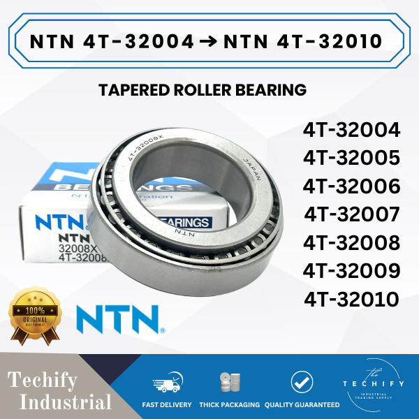 NTN JAPAN 32004 32005 32006 32007 32008 32009 32010 TAPERED ROLLER ...
