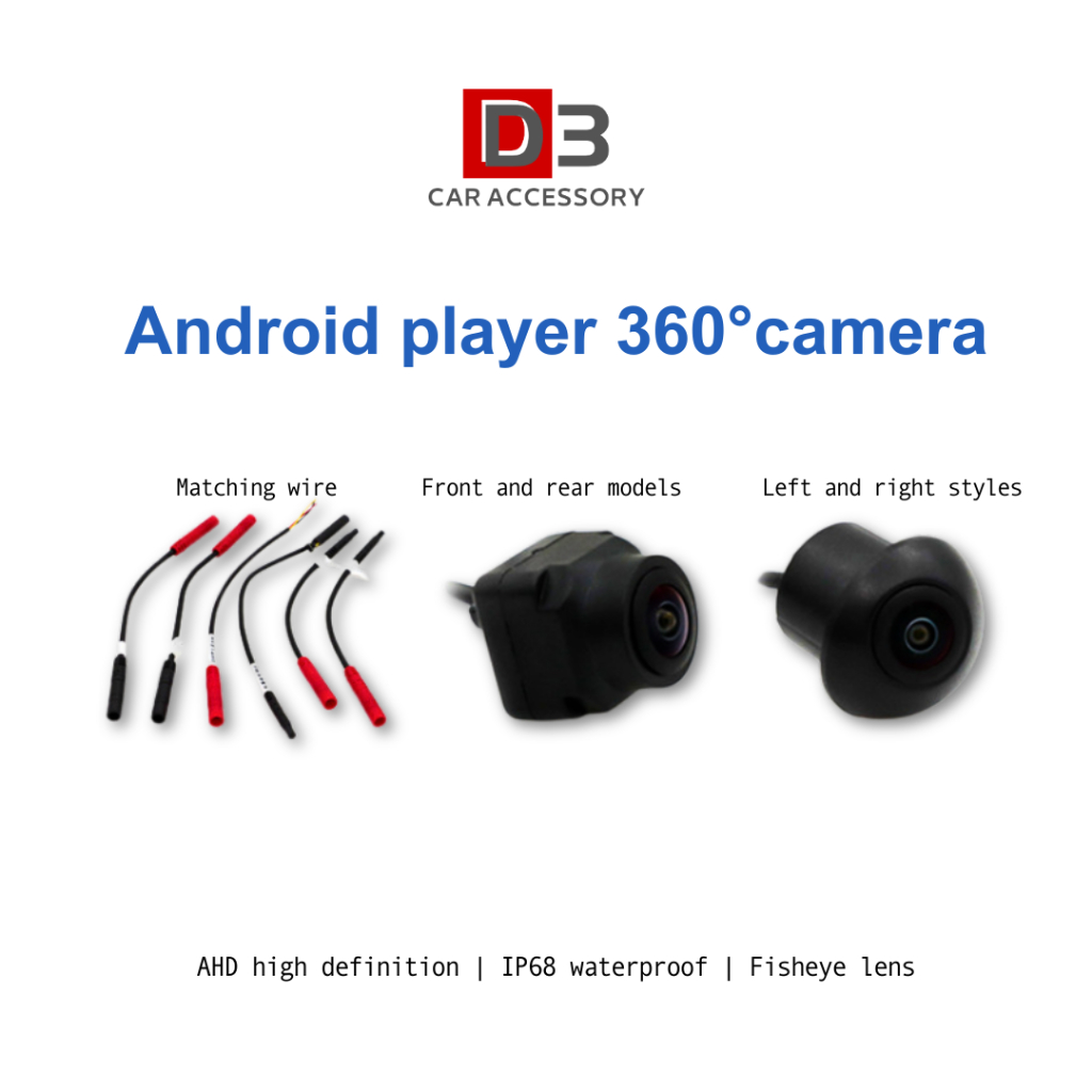 D3 360 camera for android player HD night vision front and back left ...