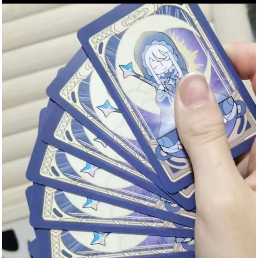 Genhin Impact Blessing Of The Welkin Moon PVC Card for Cosplay Card ...