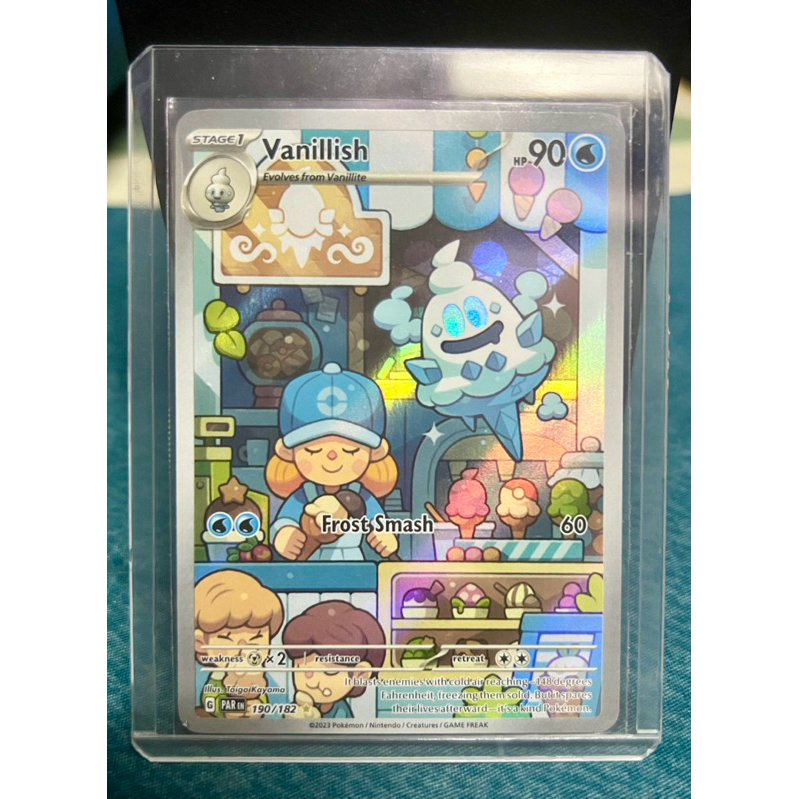 Pokemon TCG Vanillish ilustration | Shopee Philippines