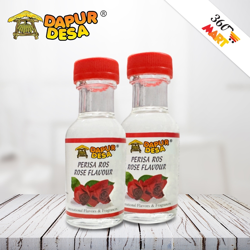Dapur Desa Rose Flavouring (Perisa Ros) 25ml 玫瑰味食用香精 Food Flavour Food ...