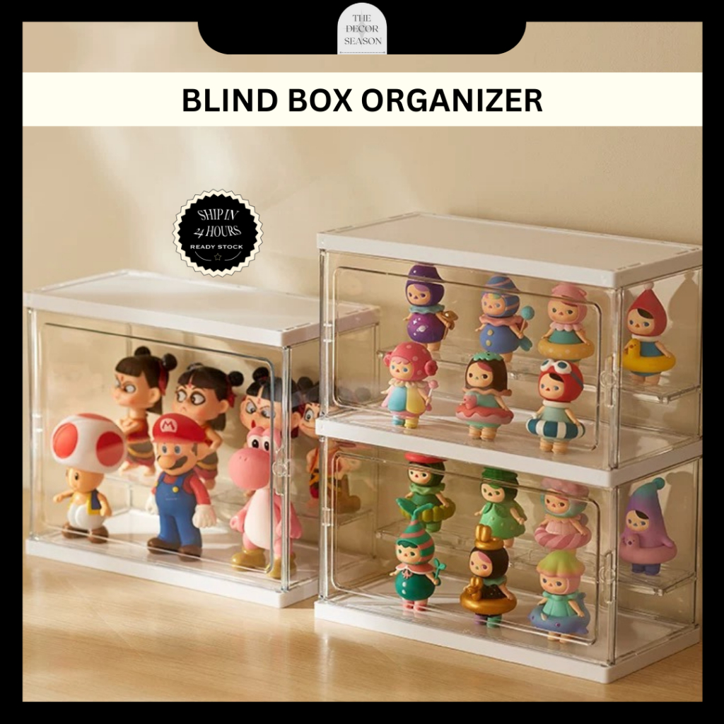 2 Tier Blind Box Transparent Display Popmart Lego Collection Space ...