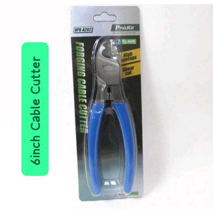 PRO'SKIT FORGING CABLE CUTTER 6 INCH & 8 INCH (TAIWAN) PROSKIT | Shopee ...