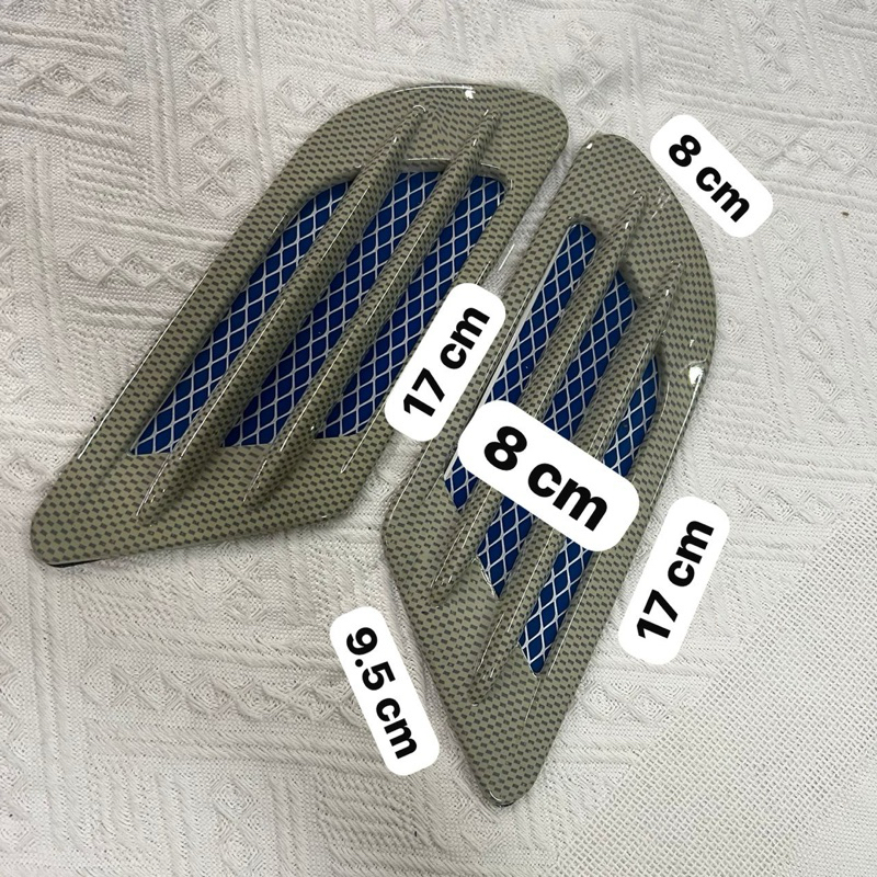 L-866 : Universal Vent Air Flow Bonnet Hood Fender Car Side Air Vent ...