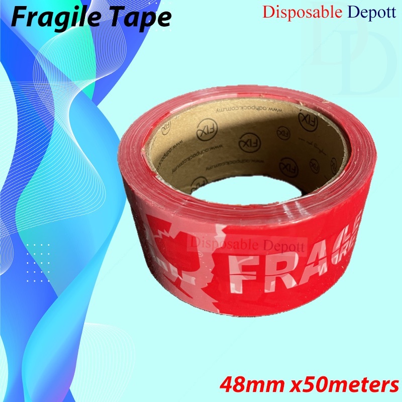 Fragile OPP Tape 48mm x 50M 易碎贴子 | Shopee Philippines
