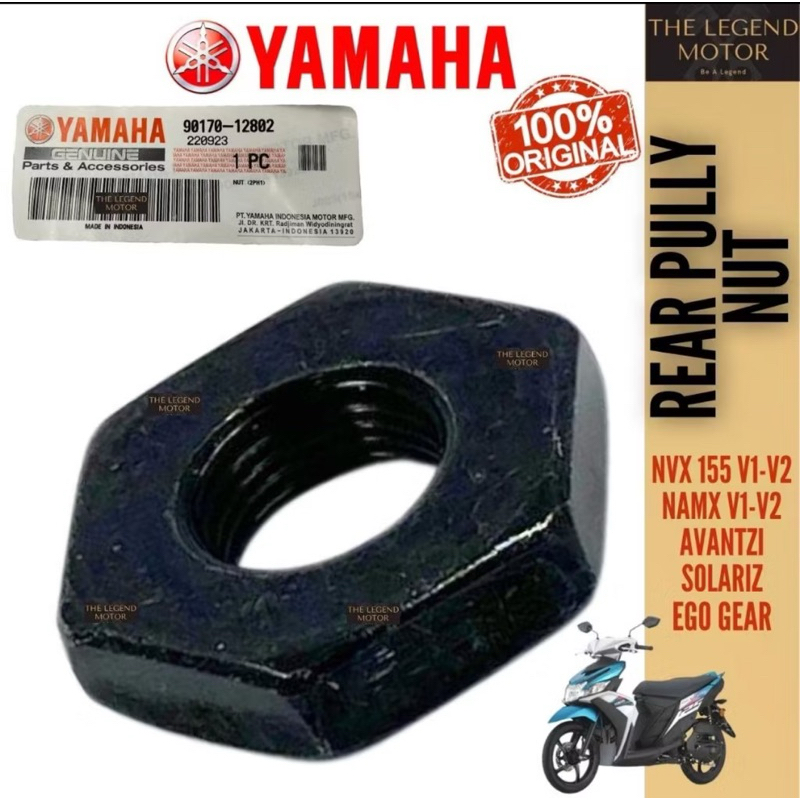 AVANTIZ SOLARIZ EGO GEAR NVX155 NMAX V1 V2 Front Rear Pully Nut CVT ...