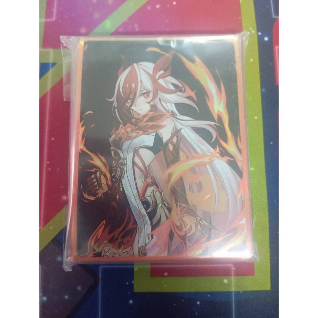 Honkai Impact 3rd Fuhua Gloss Sleeve 崩坏3 符华赤鸢卡套 6.7cmx9.2cm (Anime Card ...