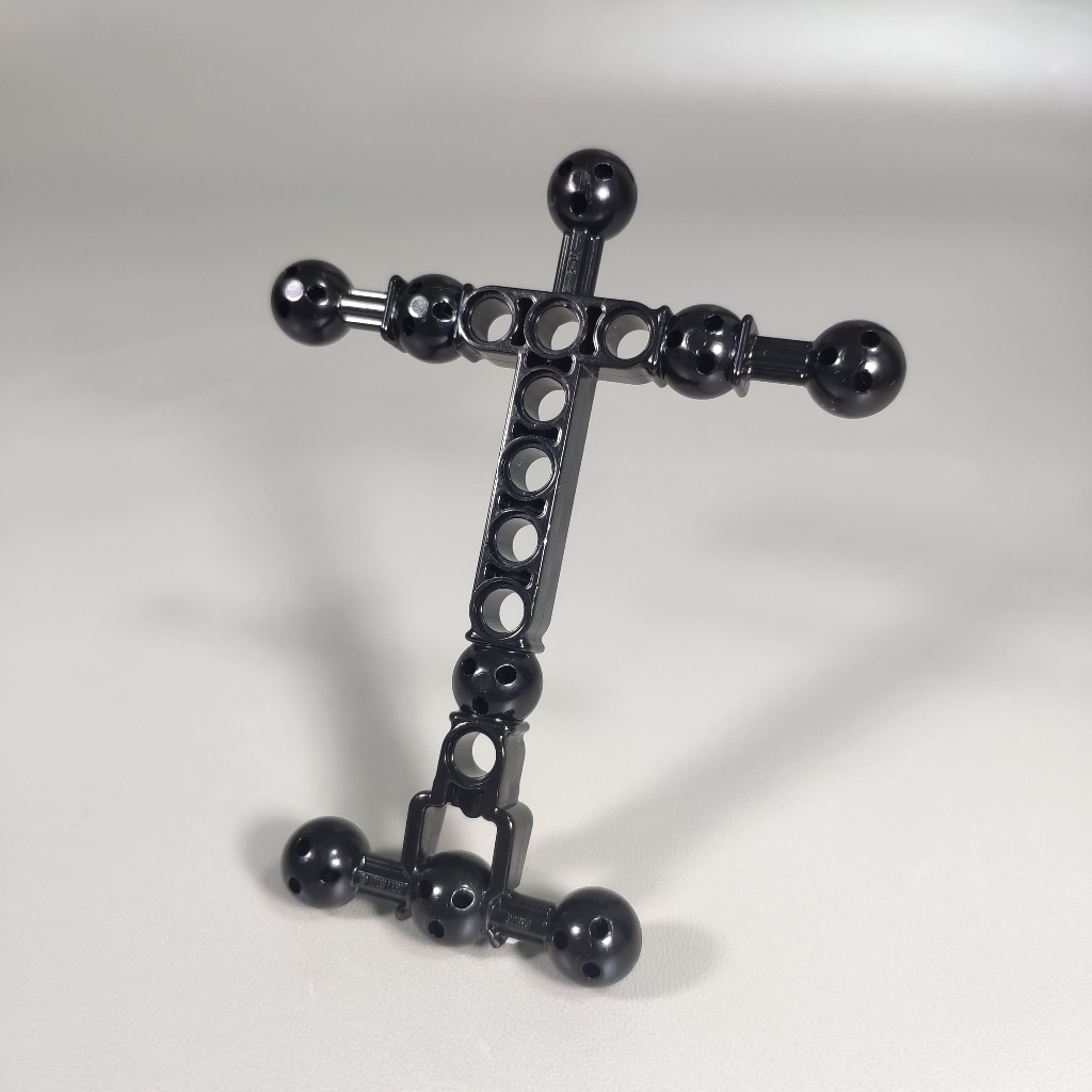 Lego Parts Hero Factory - Black Torso Large with 9 Ball Joint Bone ...