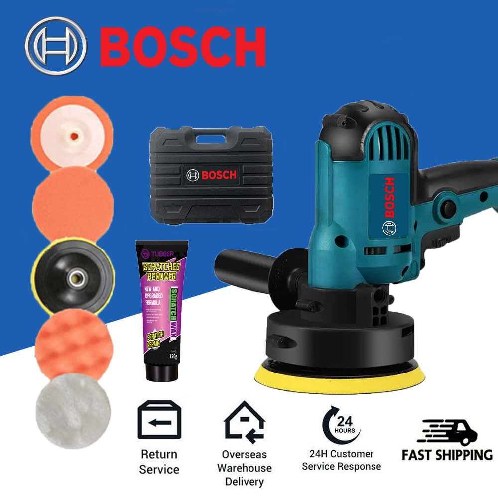 Bosch car polisher 125mm 850w waxing machine high power polishing ...