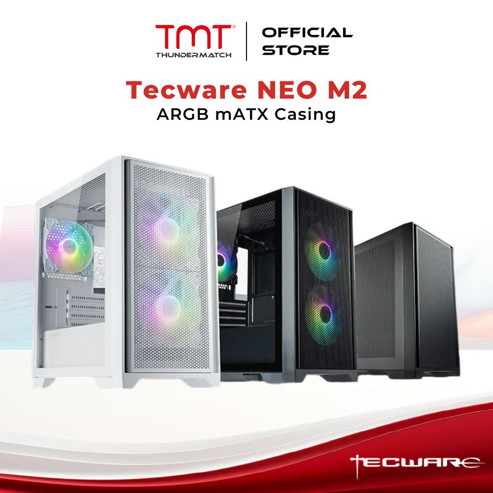 TMT Tecware NEO M2 TG / OMNI / STEEL ARGB mATX Casing | Shopee Philippines