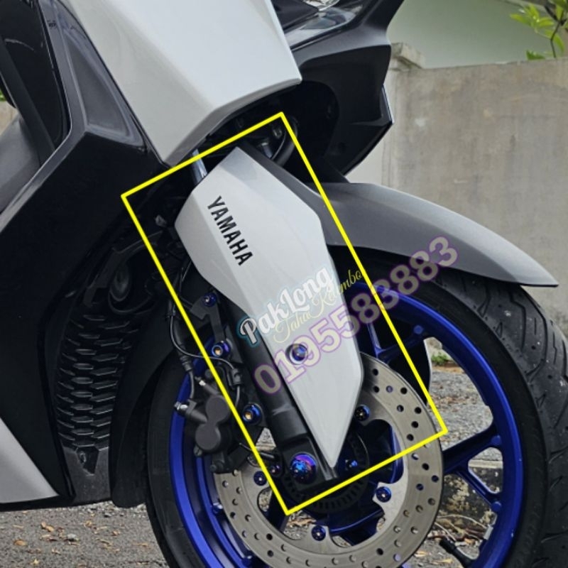 Front Fender Mudguard Xmax V2 | Shopee Philippines