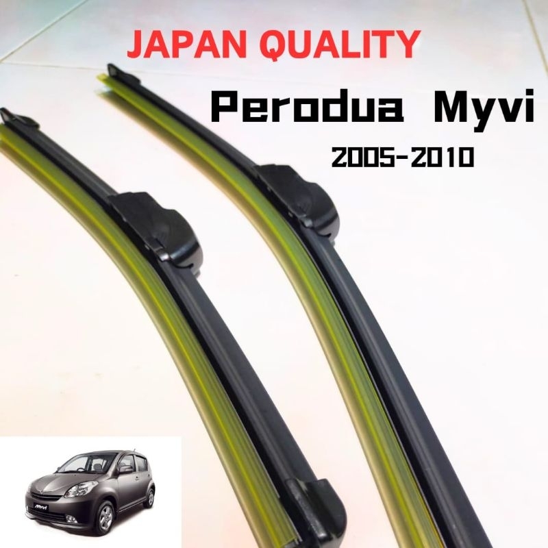 Perodua Myvi Soft Wiper Japan Quality 16"20" pair | Shopee Philippines