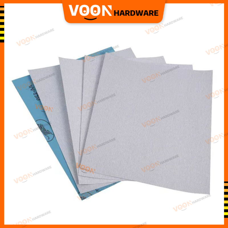 VOON Abrasive Sandpaper Wood Timber Waterproof Wet Dry Sand Paper Metal ...
