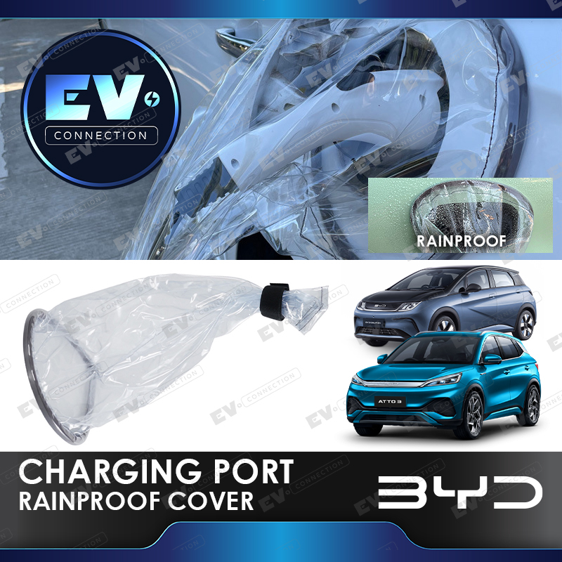 BYD ATTO 3 / DOLPHIN Charging Port Cover Rain Bag Magnet Standard ...