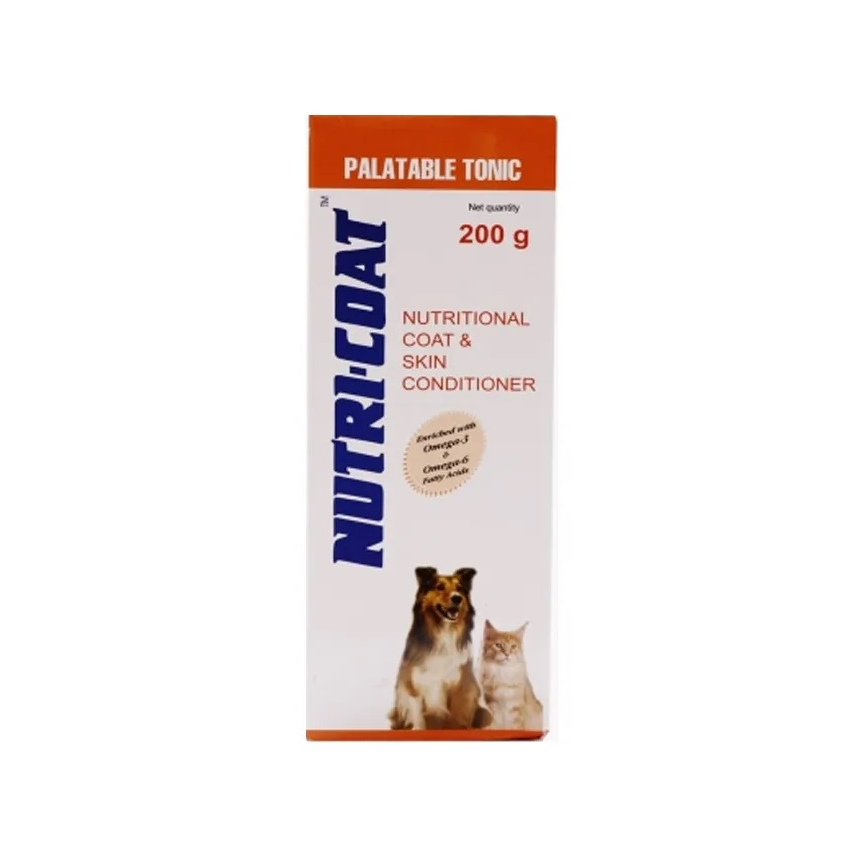 NUTRI-COAT SYRUP FOR COAT & SKIN [200ML] [SKIN SUPPLEMENT CAT & DOG ...