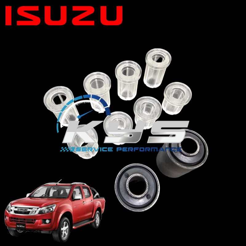 ISUZU DMAX D-MAX V CROSS RT50 1.9 2.5 3.0 2005-2025" REAR LEAF SHACKLE ...
