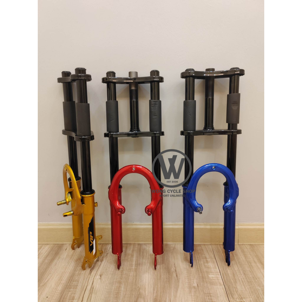 20 inch Fork Double VIP Suspension Basikal Fork Spring | Shopee Philippines
