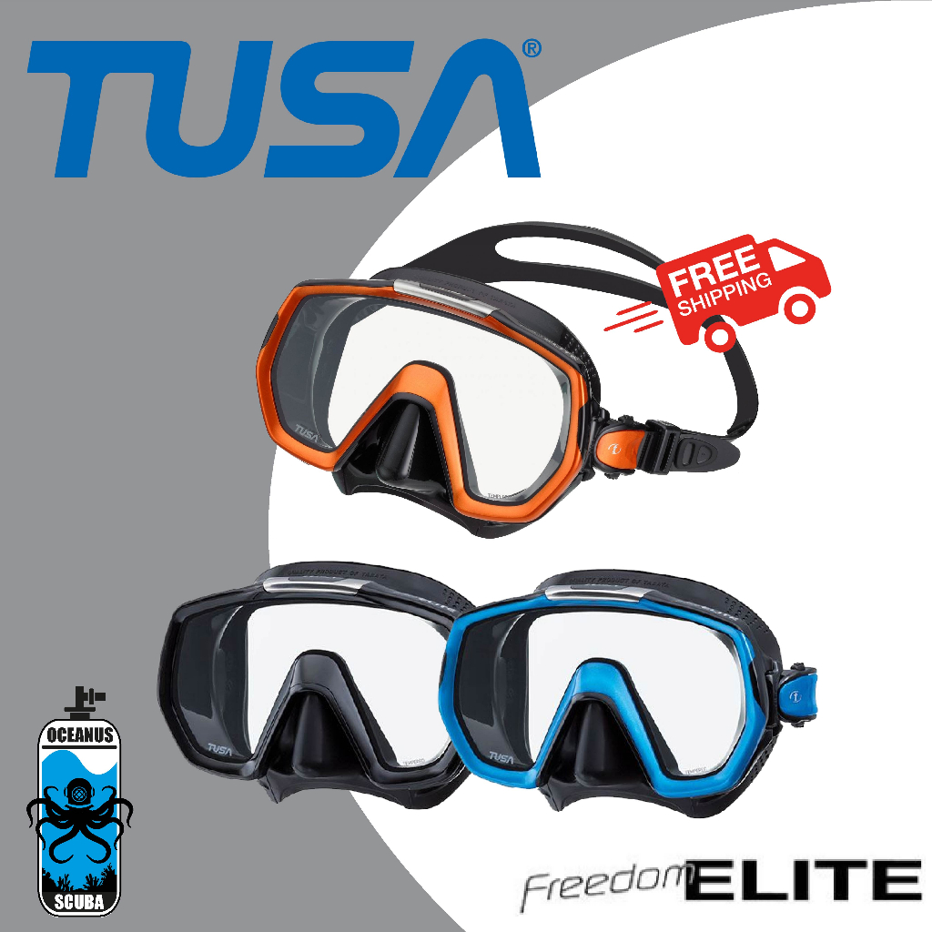 TUSA M1003 Freedom Elite Dive Mask for Scuba Diving, Dive Mask Wide ...