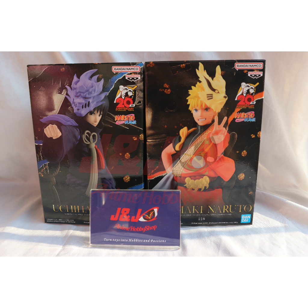 BANPRESTO NARUTO SHIPPUDEN UZUMAKI NARUTO FIGURE ANIMATION 20TH ...