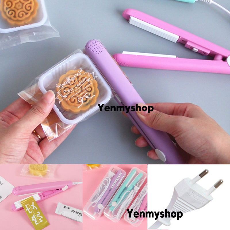 Mesin Pengedap Plastik Mini Mudah Sealer Sealer Machine Snack Packaging ...